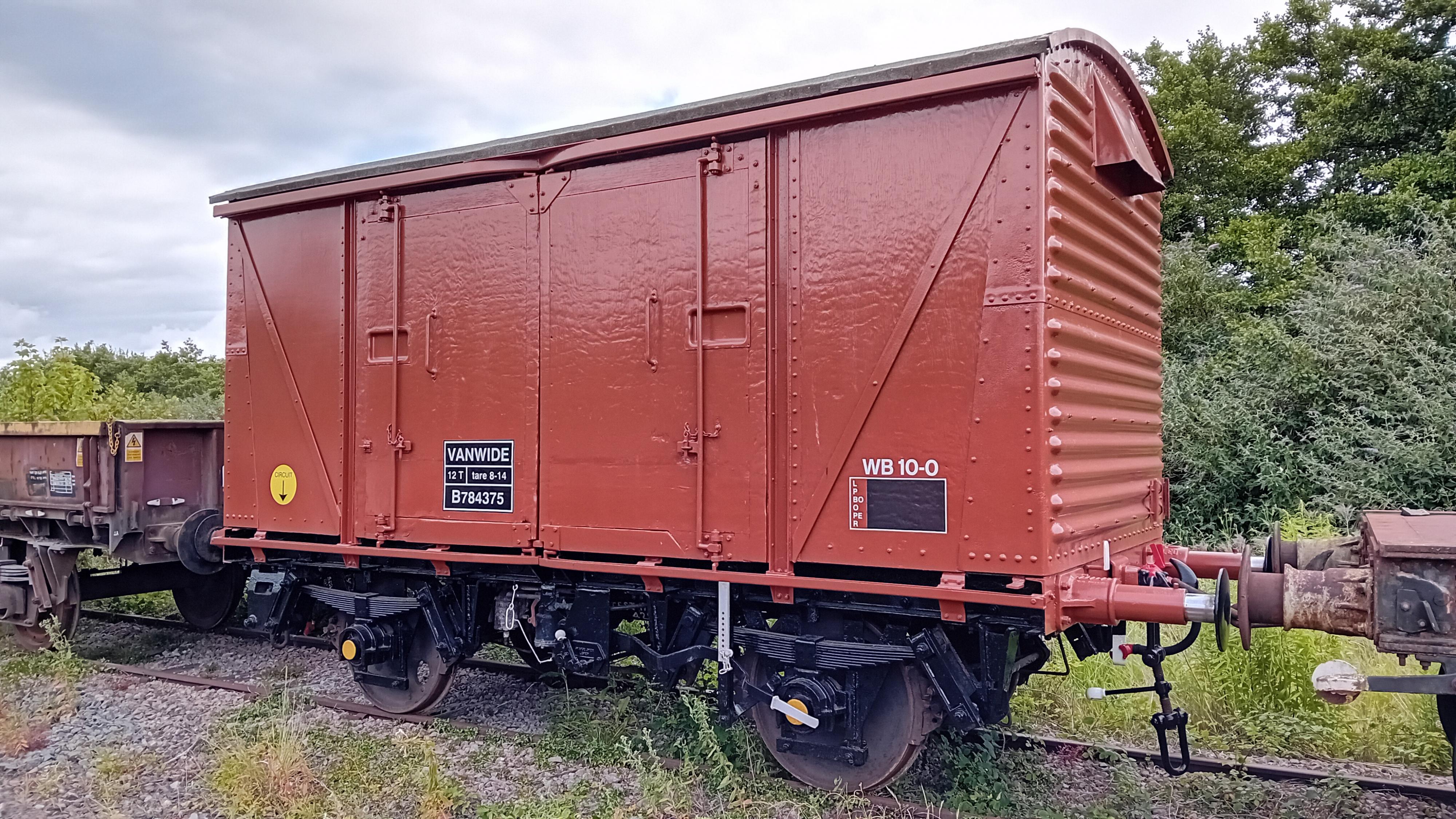 BR B 784375 Goods Van Built 1963