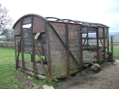 GWR W 1xxxxx body only Goods Van Build year unknown